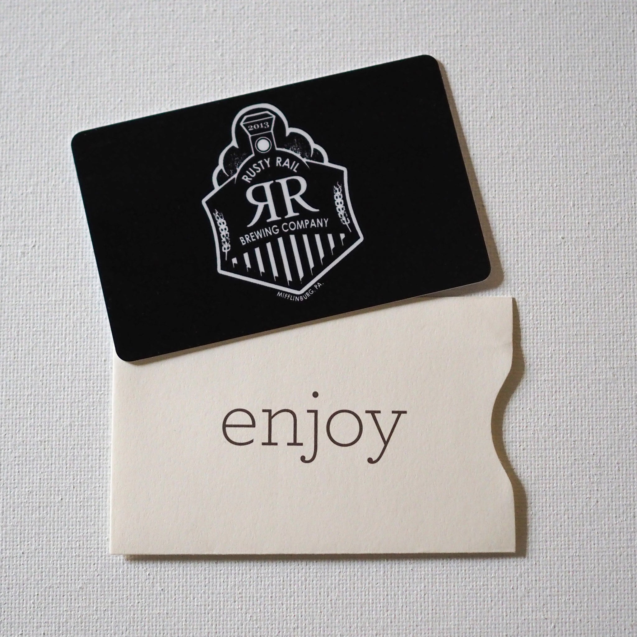 Brewery Gift Card – Rusty Rail Brewing Company